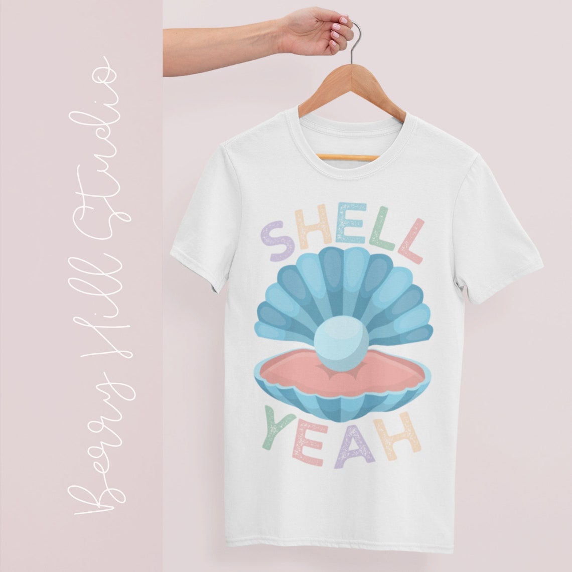 Shell Yeah Summer Beach Slogan T Shirt, Trendy Summer Shirts for Women ...