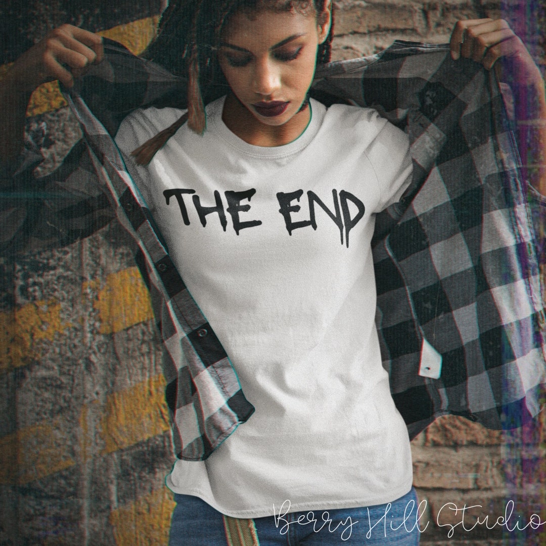 Pastel Goth T-shirt / the End Pastel Goth Clothing Tshirt, Summer Goth ...