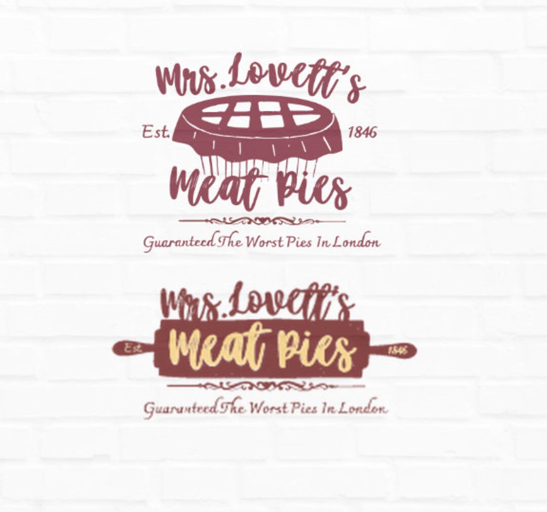 Mrs. Lovett's Meat Pies SVG - Etsy