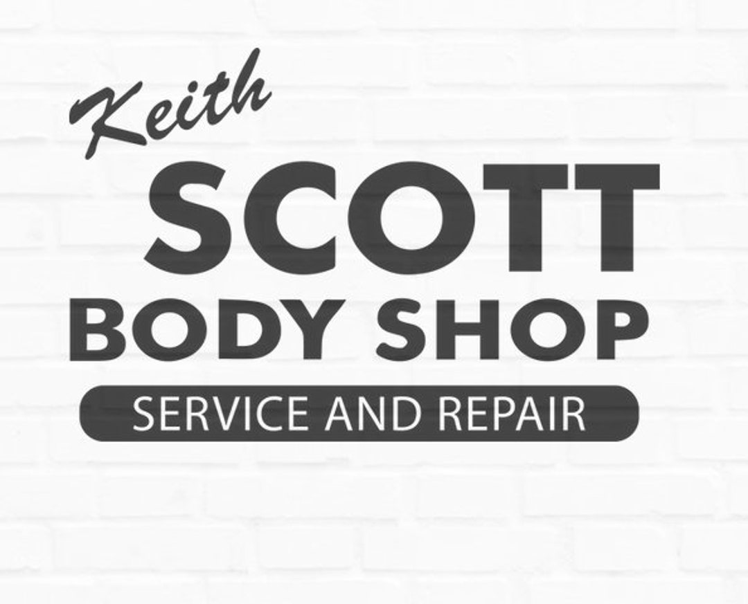 One Tree Hill Keith Scott Body Shop SVG Ravens Lucas Scott Dan Scott ...