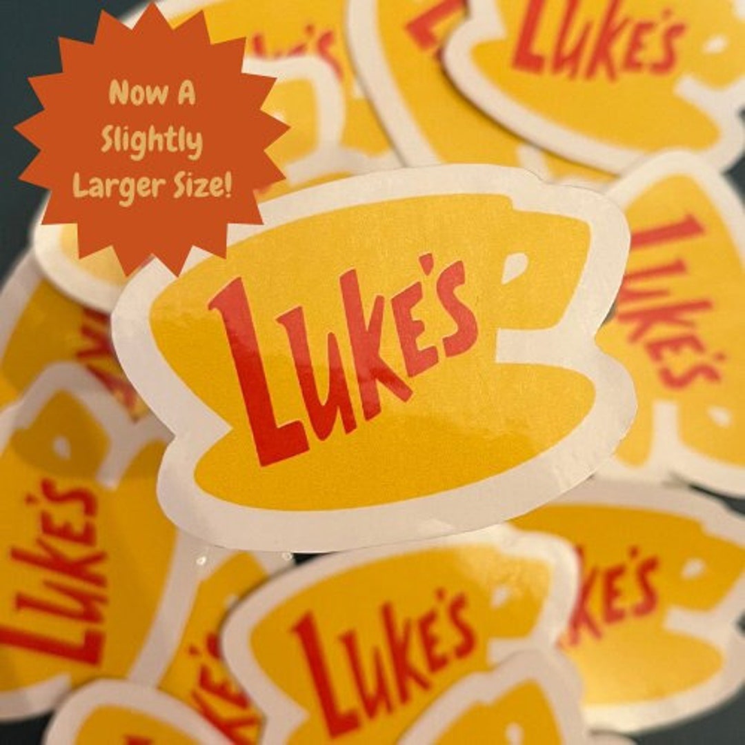 Luke's Diner Sticker - Etsy