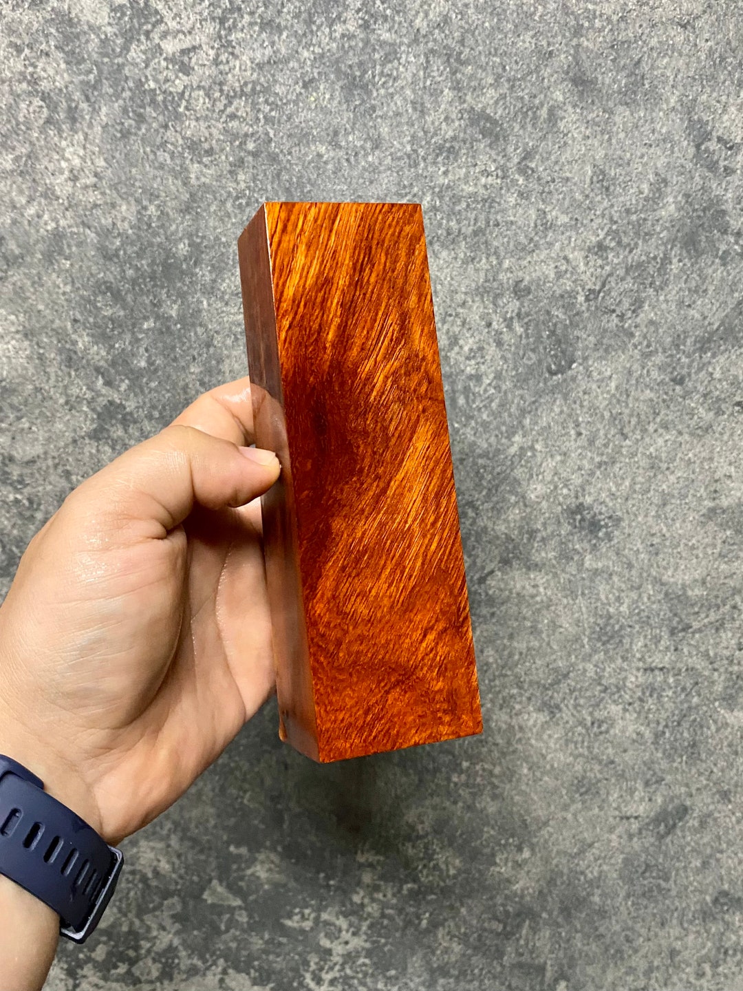 Figured Exotic Narra Block Woodworking Woodturning Wood Carving ...