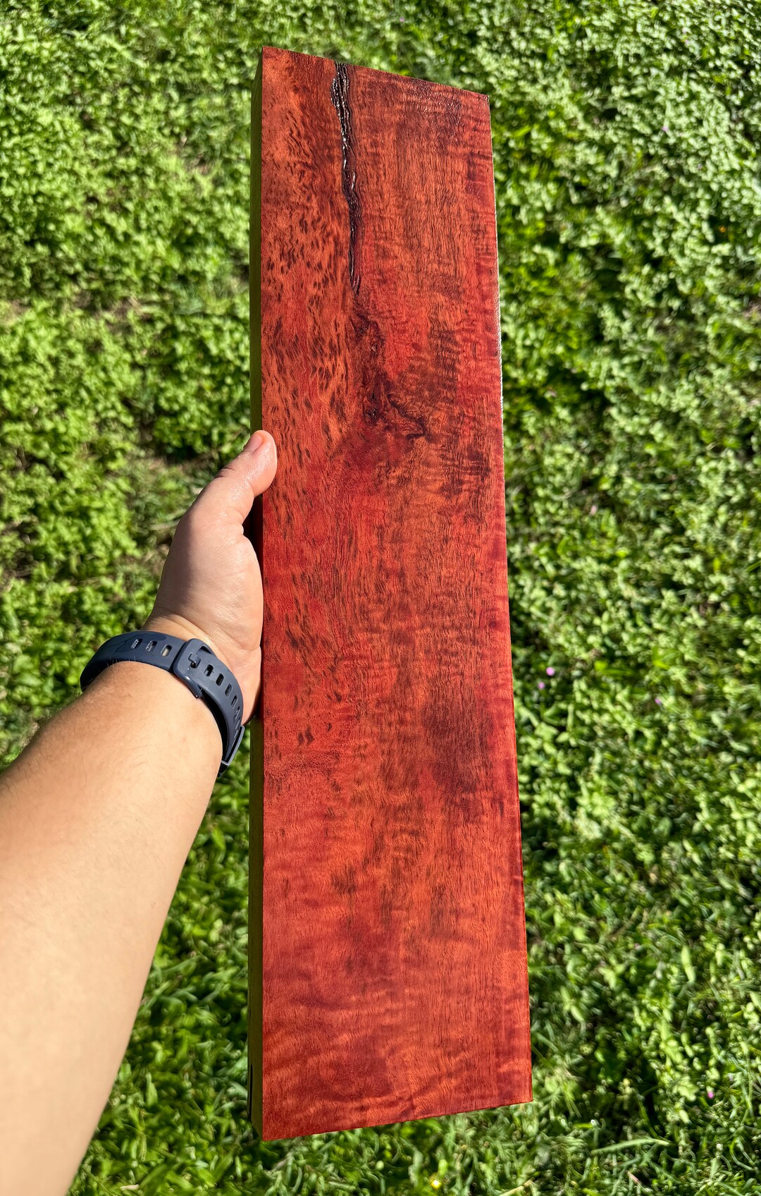 Curly Jarrah Billet Wood Craft Turner Woodworking Hardwood Timber 40 - Etsy