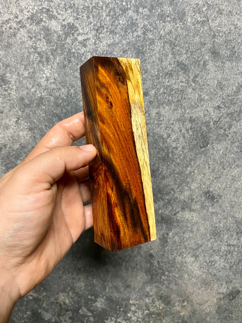 5 Pieces Siam Rosewood Block Pack Woodturning Wood Carving Woodworking ...