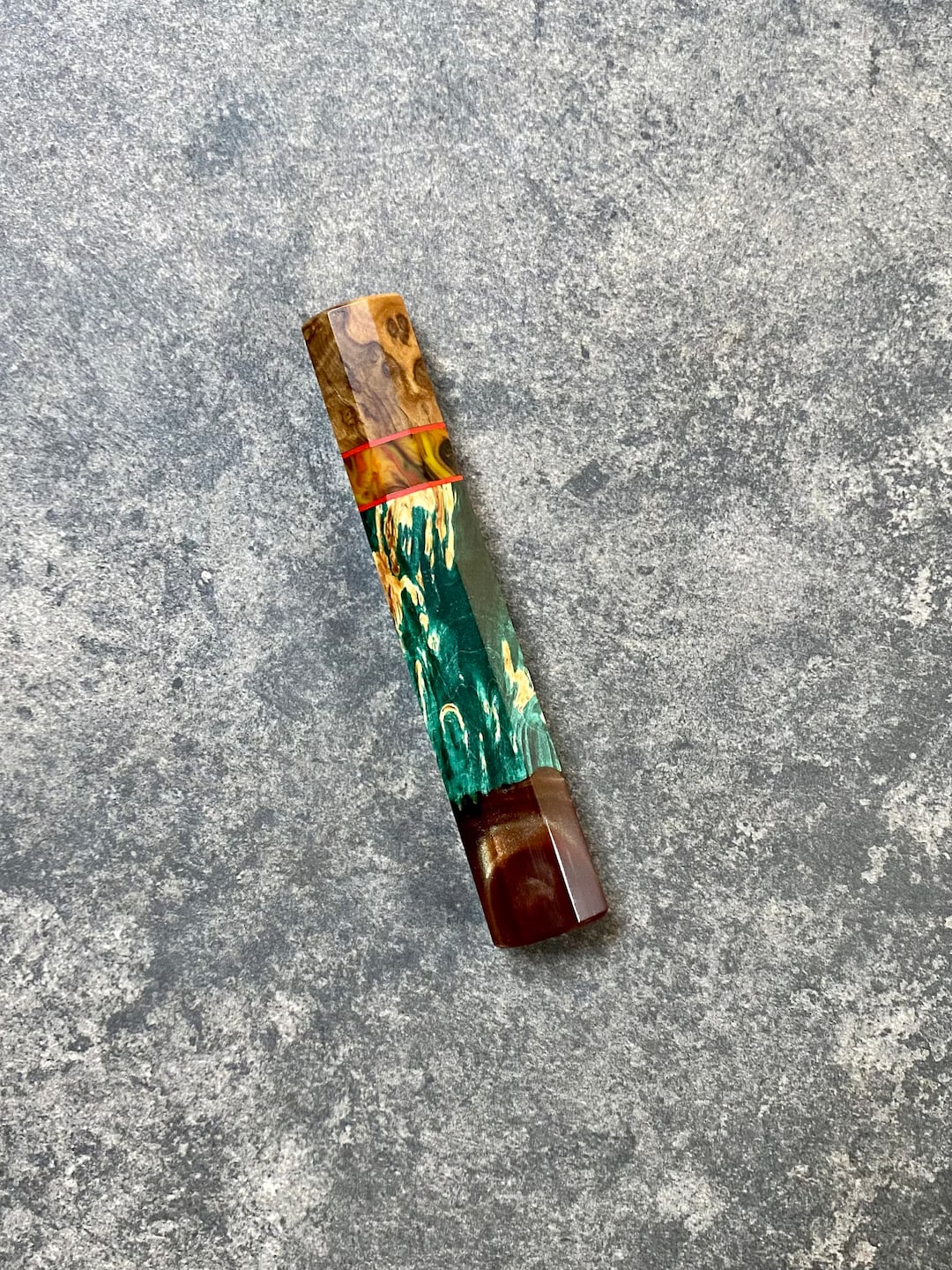 Dyed and Stabilised Maple Burl Custom Wa Handle - Etsy