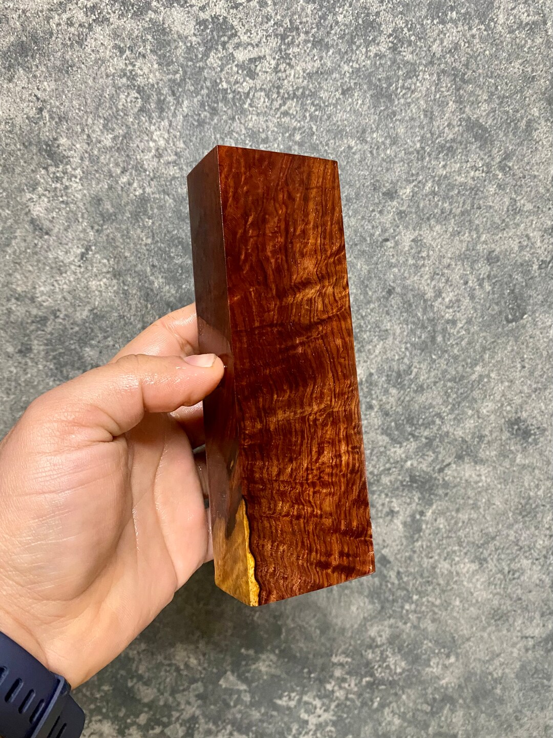 Laotian Rosewood Block Knife Scale Woodturning Timber - Etsy