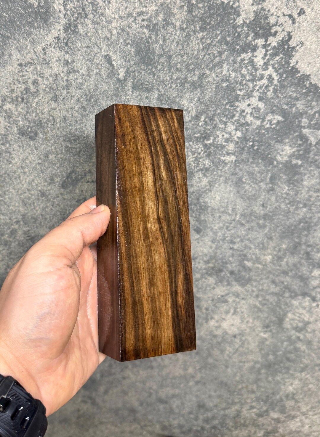 Macassar Ebony Block Exotic Wood Woodworking Timber #64 - Etsy