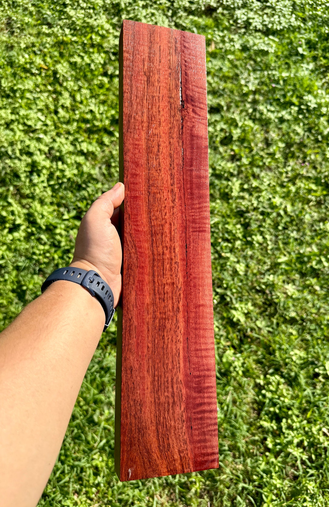 Western Australian Curly Jarrah Billet Woodworking Woodturning Craft Timber 14 - Etsy