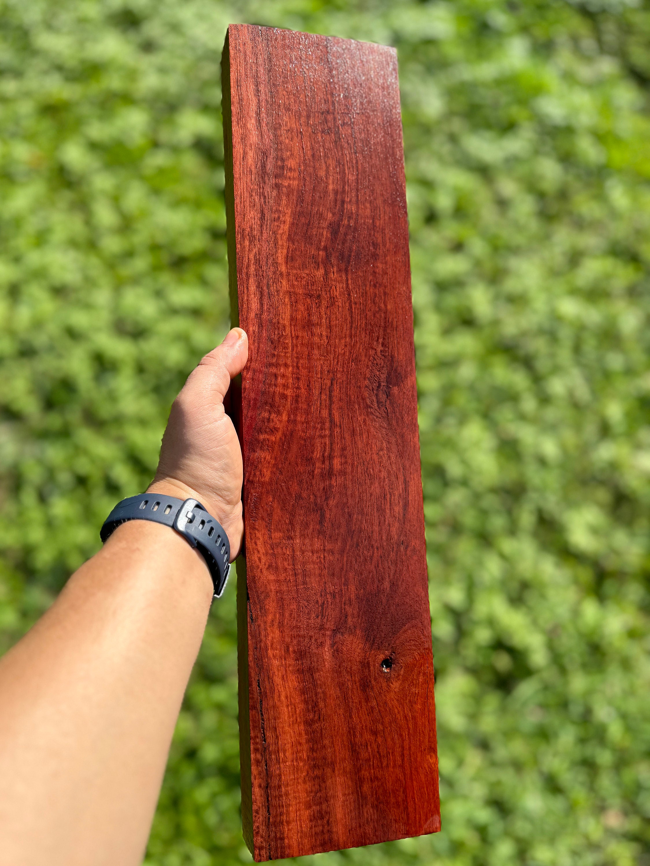 Western Australian Curly Jarrah Billet Hardwood Wood Craft Timber 38 - Etsy