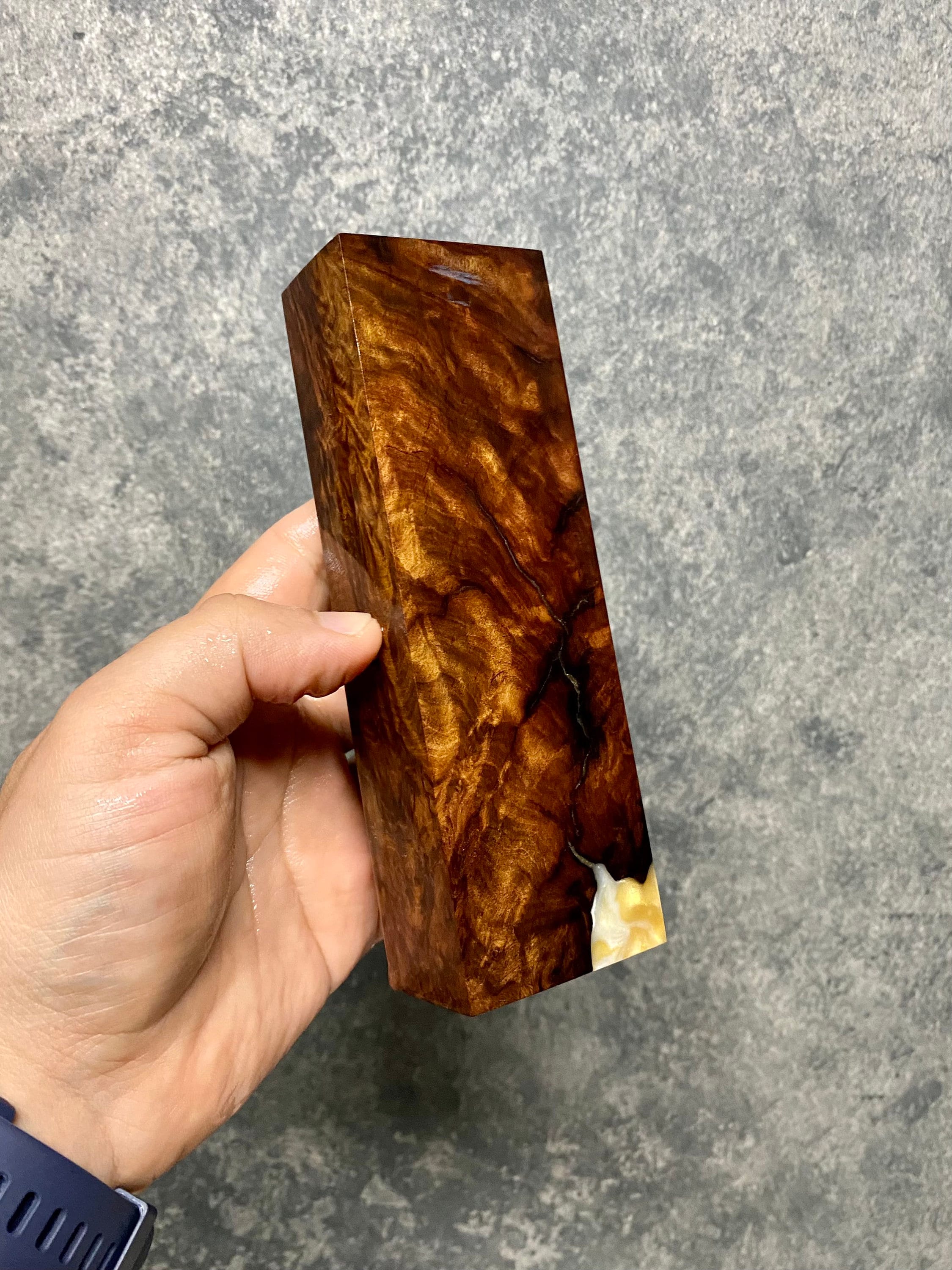 Stabilised Myrtle Burl Hybrid Block Wood Carving Turning Billet - Etsy