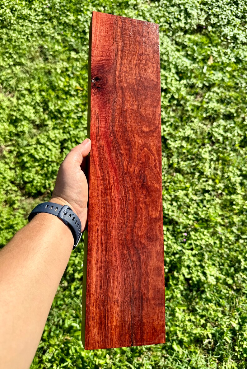 Western Australian Curly Jarrah Billet Hardwood Wood Craft Timber 38 - Etsy