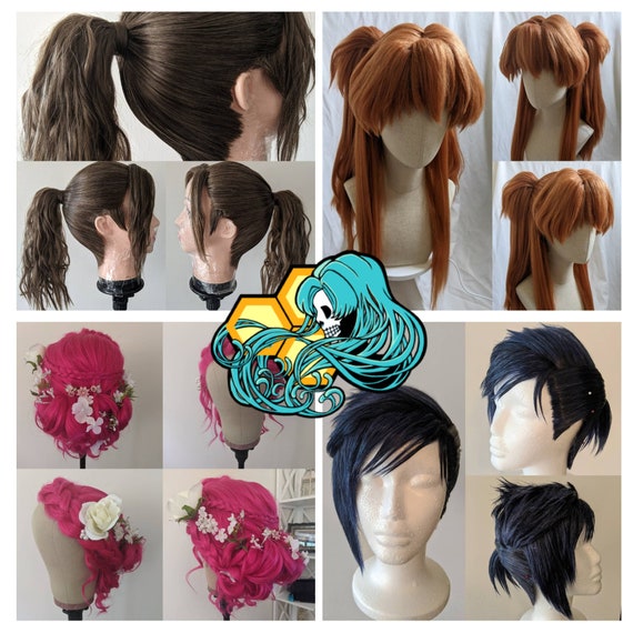 Custom Cosplay Wig Commissions - Etsy