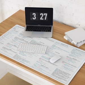 JAVA Cheat Sheet Mouse Pad for Programmers - Basics, Streams, Designs ...