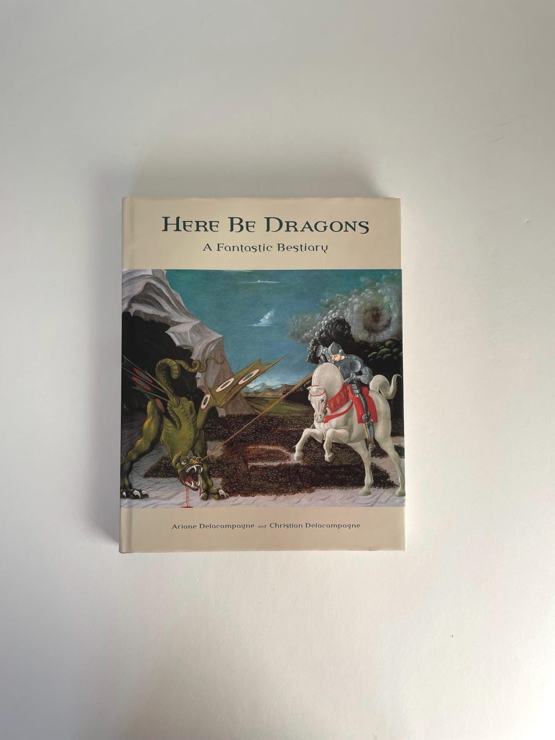 Vintage Here Be Dragons A Fantastic Beastiary Hardcover - Etsy