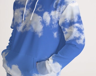 Cloud Print Hoodie - Etsy