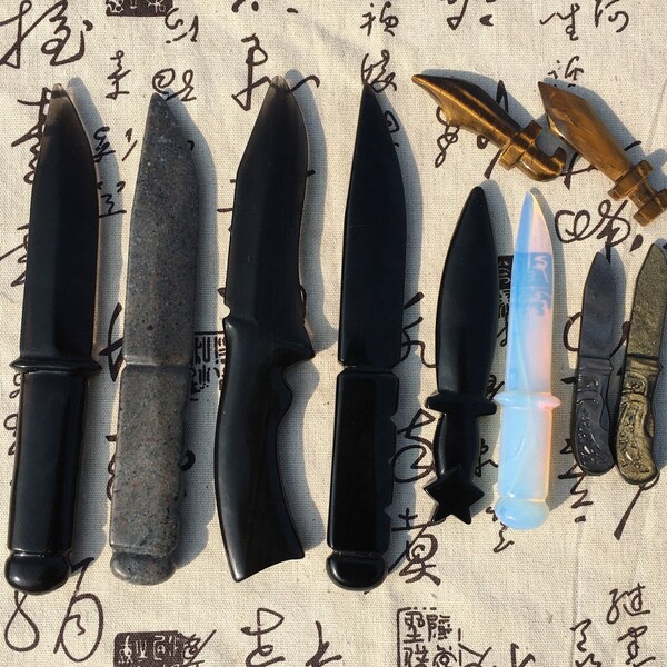 Crystal Dagger - Etsy