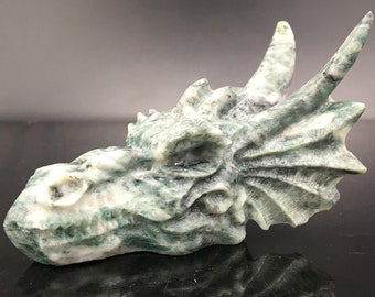 Dragon Crystal Skull | Etsy