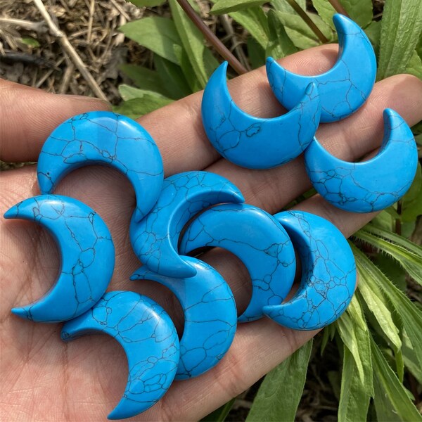 Turquoise Moon - Etsy