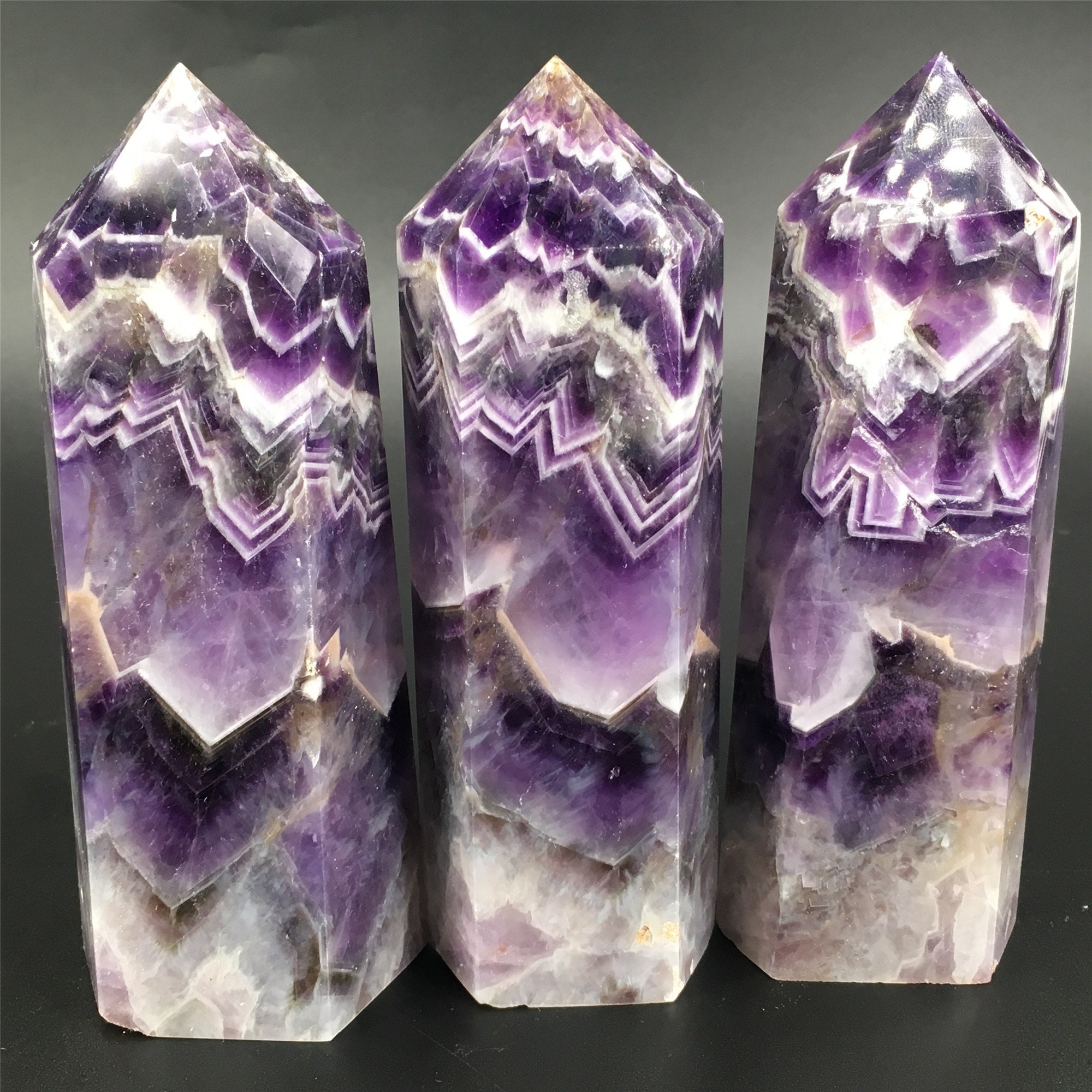 1PC Natural Dreamy Amethyst Quartz Crystal Obeliskcrystal - Etsy