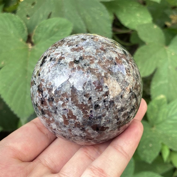 Rocks & Geodes Natural Yooperlite Sphere Genuine Yooperlite Crystal ...