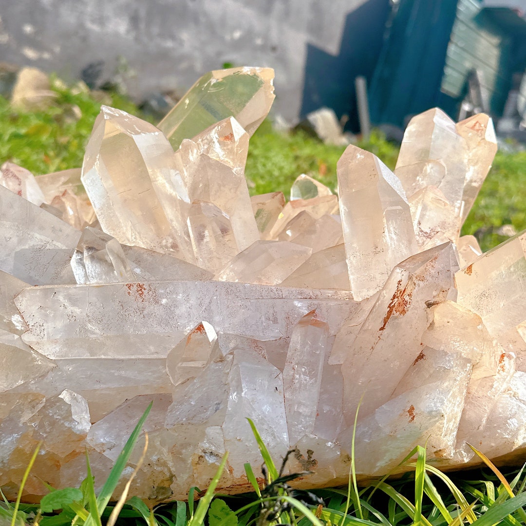107LB Natural Clear Quartz Cluster,quartz Cluster,crystal Piont,crystal ...