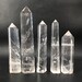 High Quality Pure Body Clear Quartz Obelisk,quartz Wand Piont,home ...