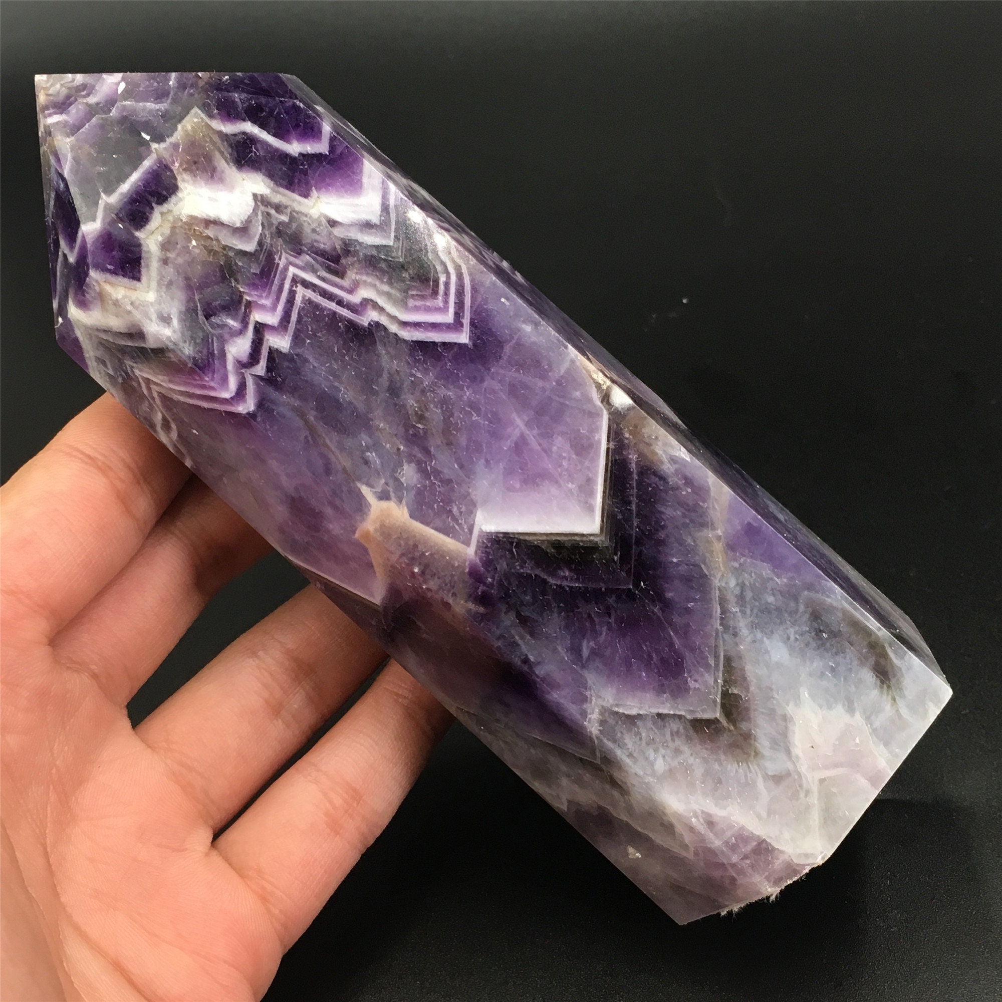 1PC Natural Dreamy Amethyst Quartz Crystal Obeliskcrystal - Etsy