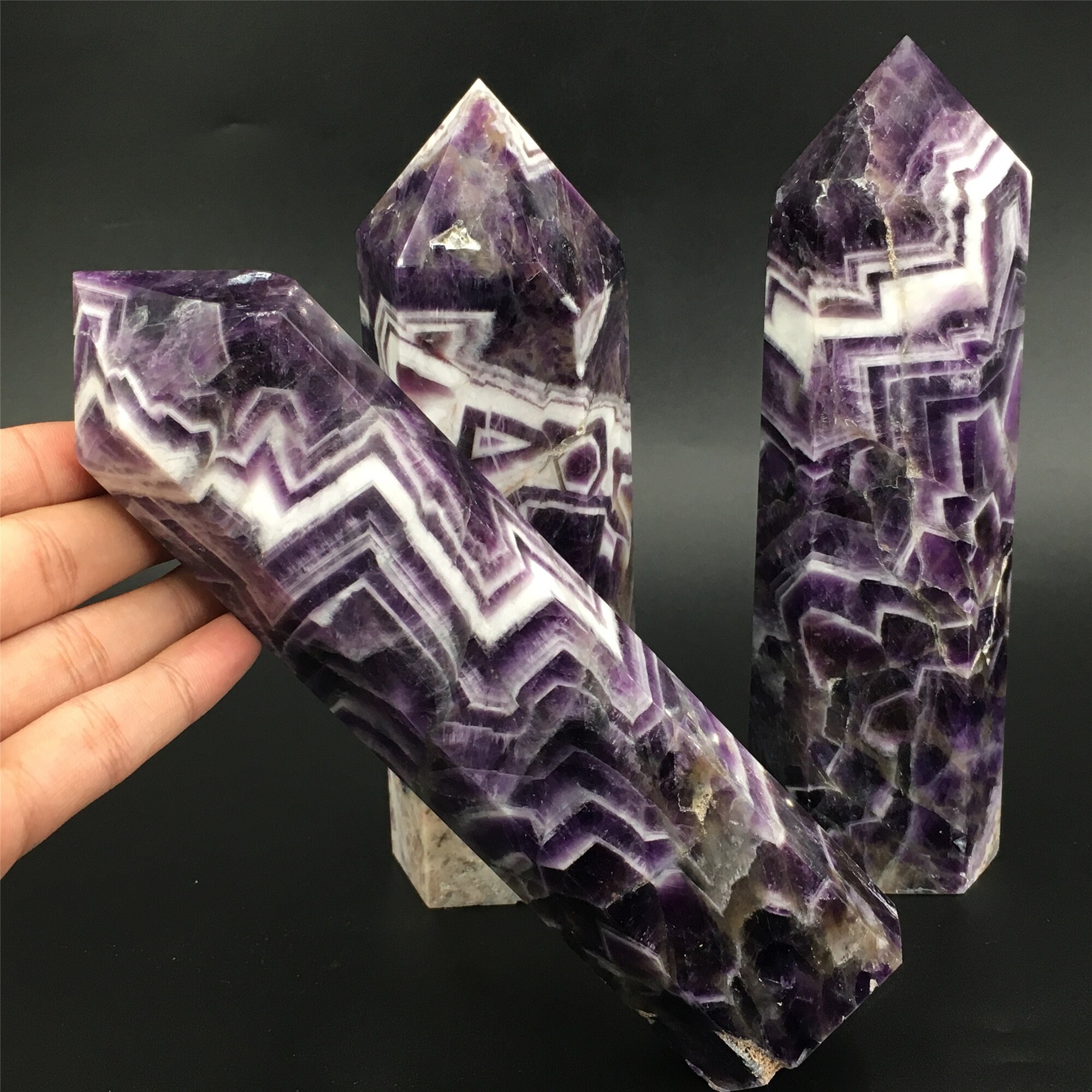 700g Natural Dreamy Amethyst Quartz Crystal ObeliskCrystal | Etsy