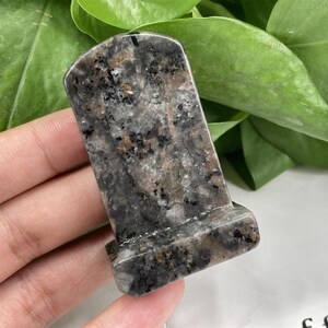 1PC 2 Natural Yooperlite Tombstone,hand Carved Quartz Tombstone,crystal ...