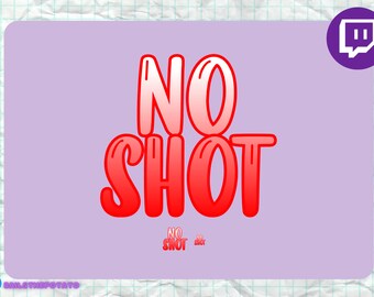 Animated Emote for Streamer - Twitch Emote - Discord Emote - No Shot - Etsy