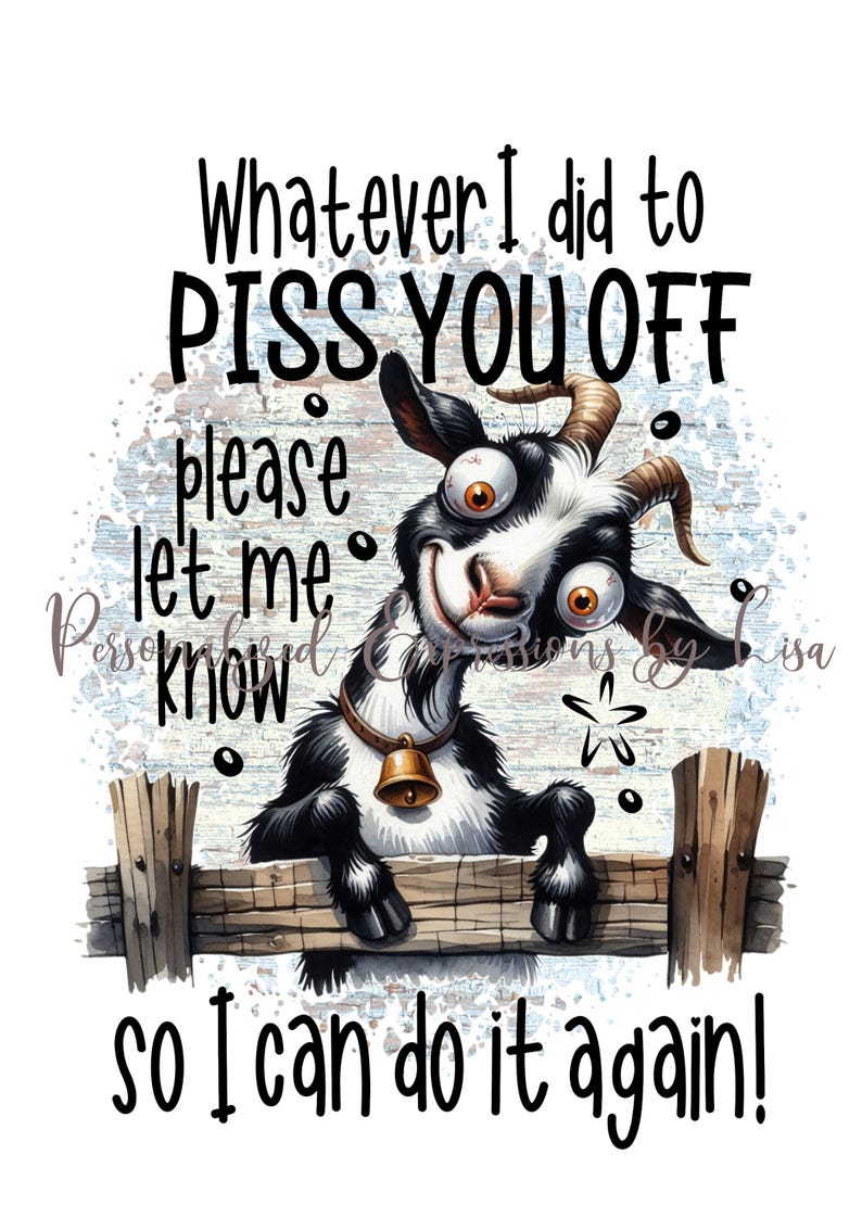 Did I Piss You Off? GOAT Microfiber Towel - Etsy