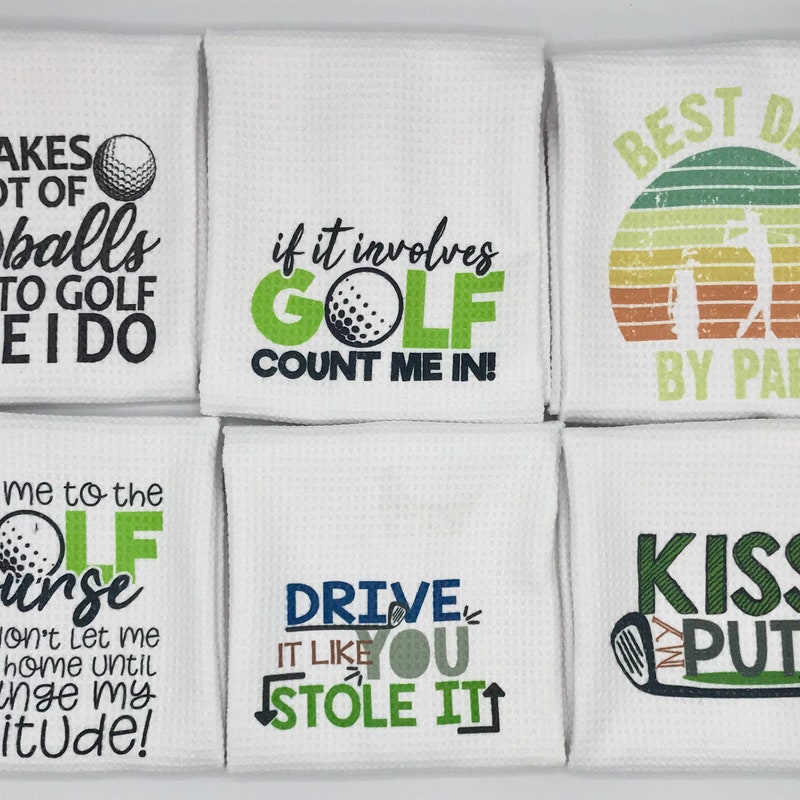 Funny Golf Towel - Etsy