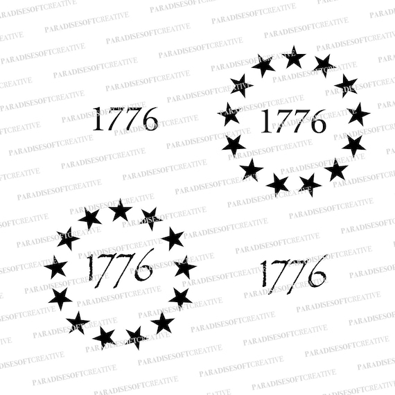 13 Stars Svg 13 Stars in Circle Svg Betsy Ross Svg 1776 - Etsy