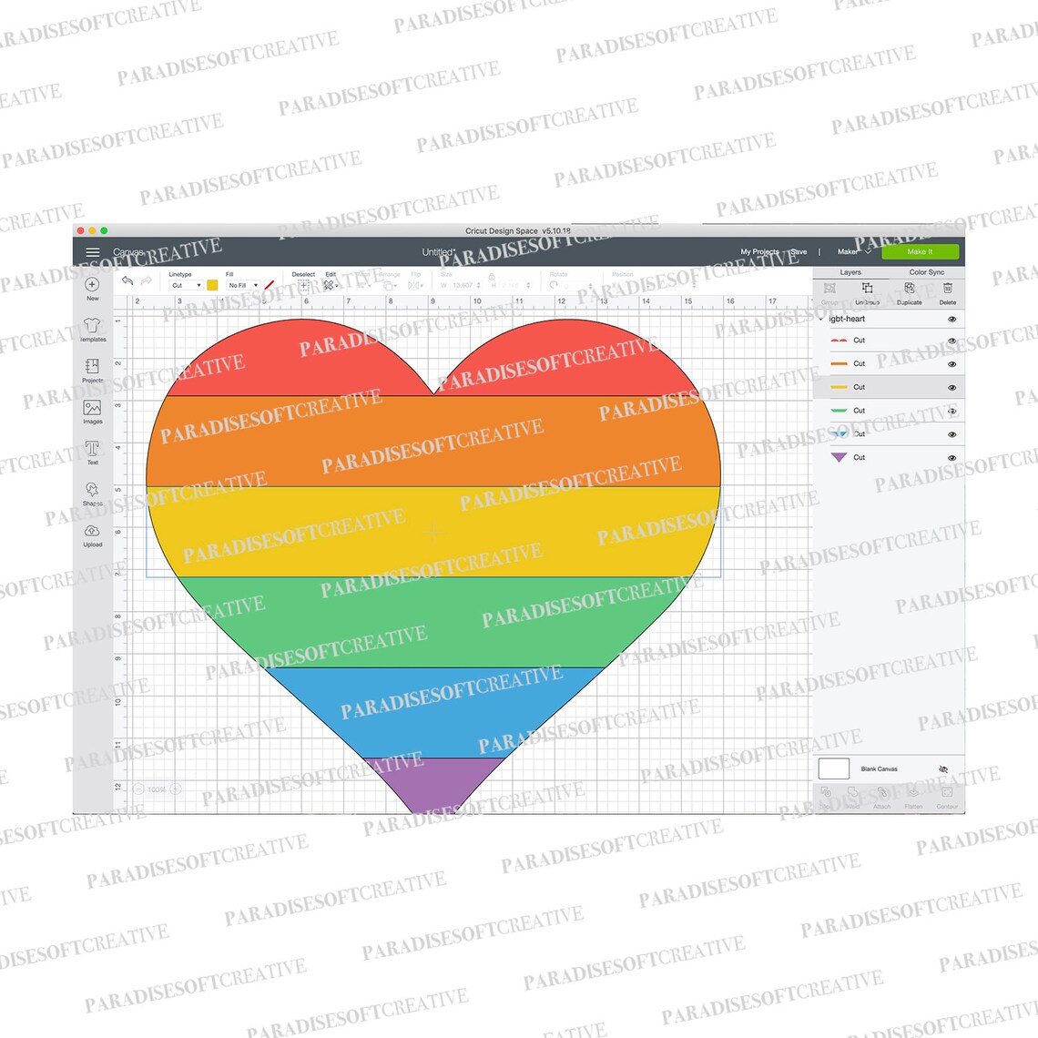 LGBT Heart Svg Gay Pride Heart Svg LGBT Pride Svg LGBT - Etsy