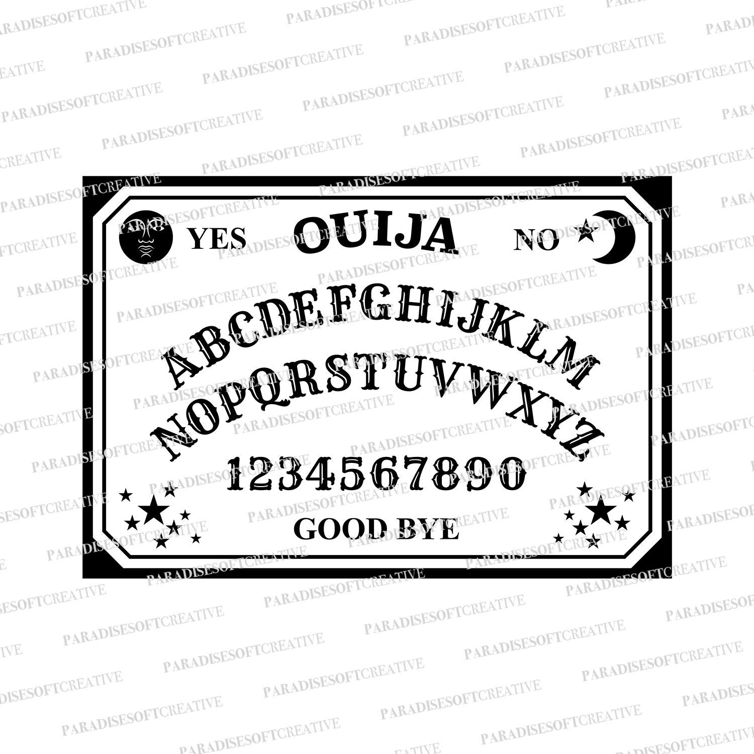 Ouija Board SVG Ouija Spirit Board Design Spirit Board Svg - Etsy Australia