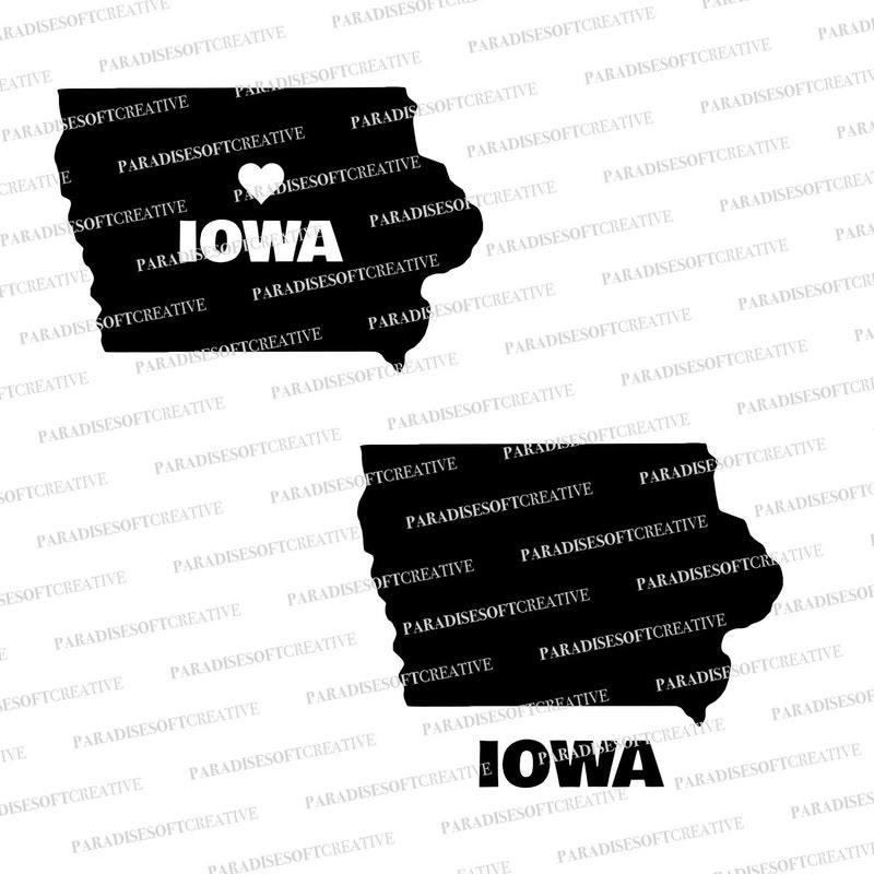 Iowa Svg - Etsy