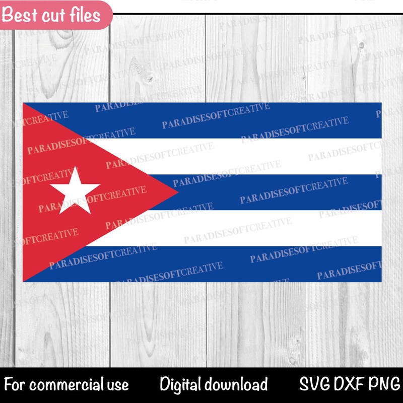 Cuba Flag - Etsy