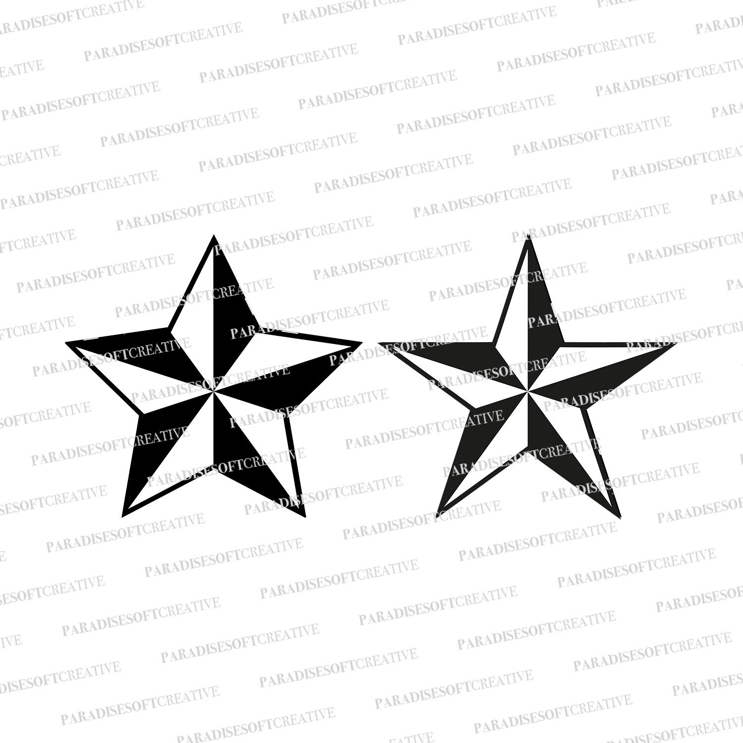 Star SVG, Stars Bundle Clipart, Star Cricut, Star Silhouette, Star Dxf ...