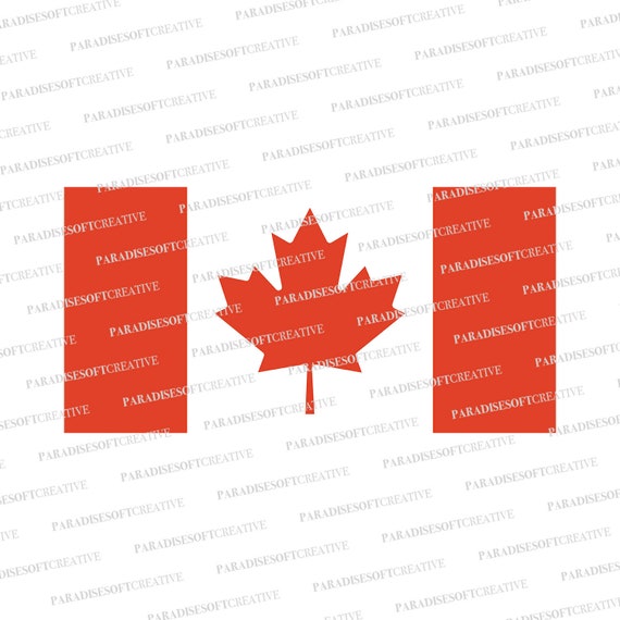 Canada Flag SVG Canadian Flag SVG Canada Svg Country | Etsy Canada