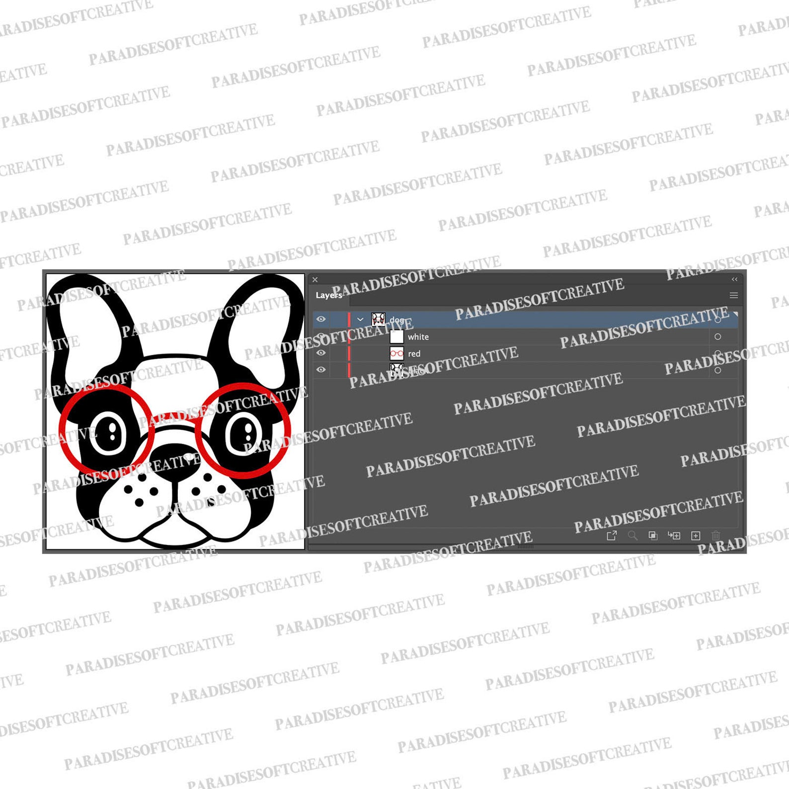 Nerd Dog SVG, Geek Dog SVG, Nerd Bulldog SVG, Nerd Bull Dog Svg, Nerd ...