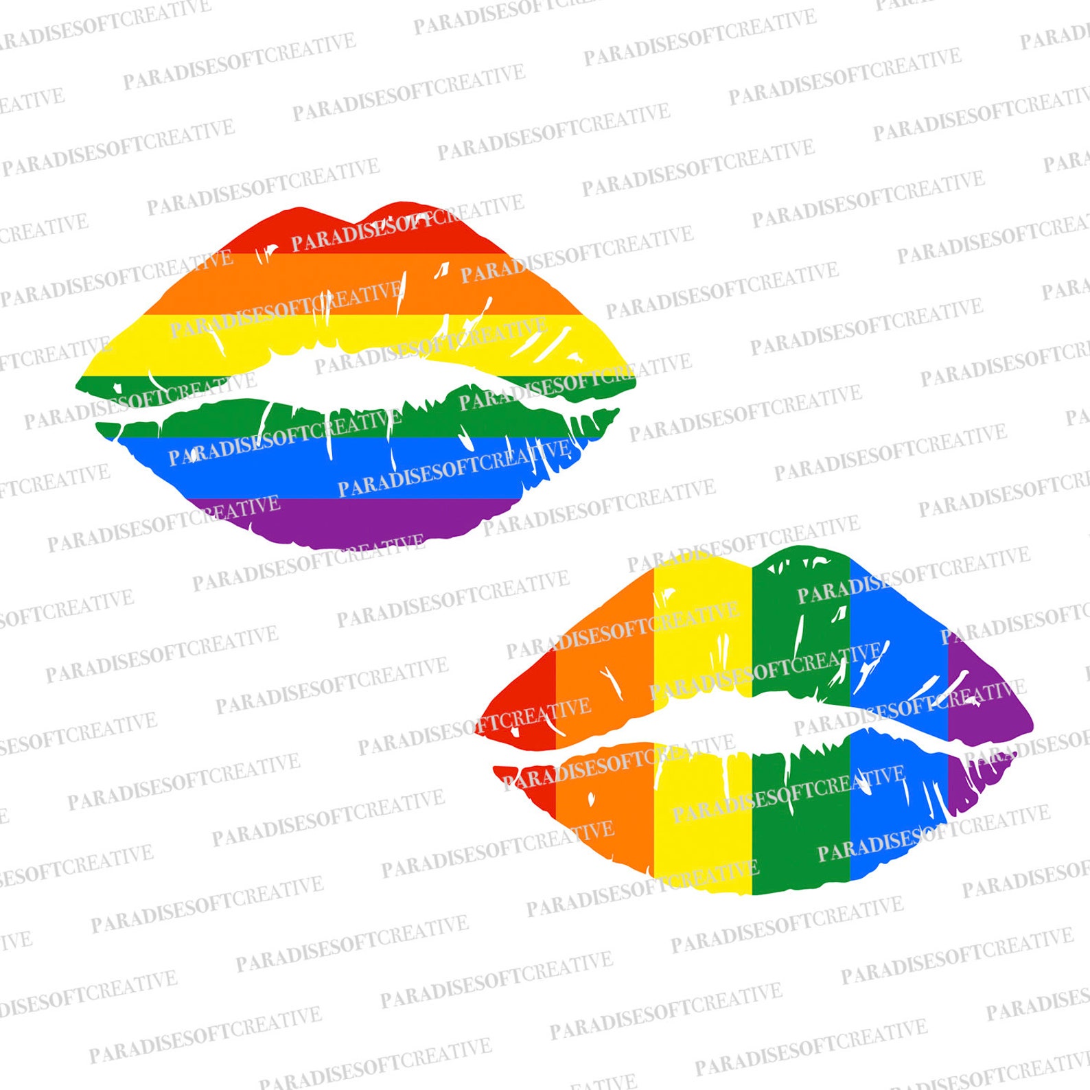 Lgbt Pride Lips Svg Pride Svg Gay Pride Svg Lgbt Pride Svg Etsy