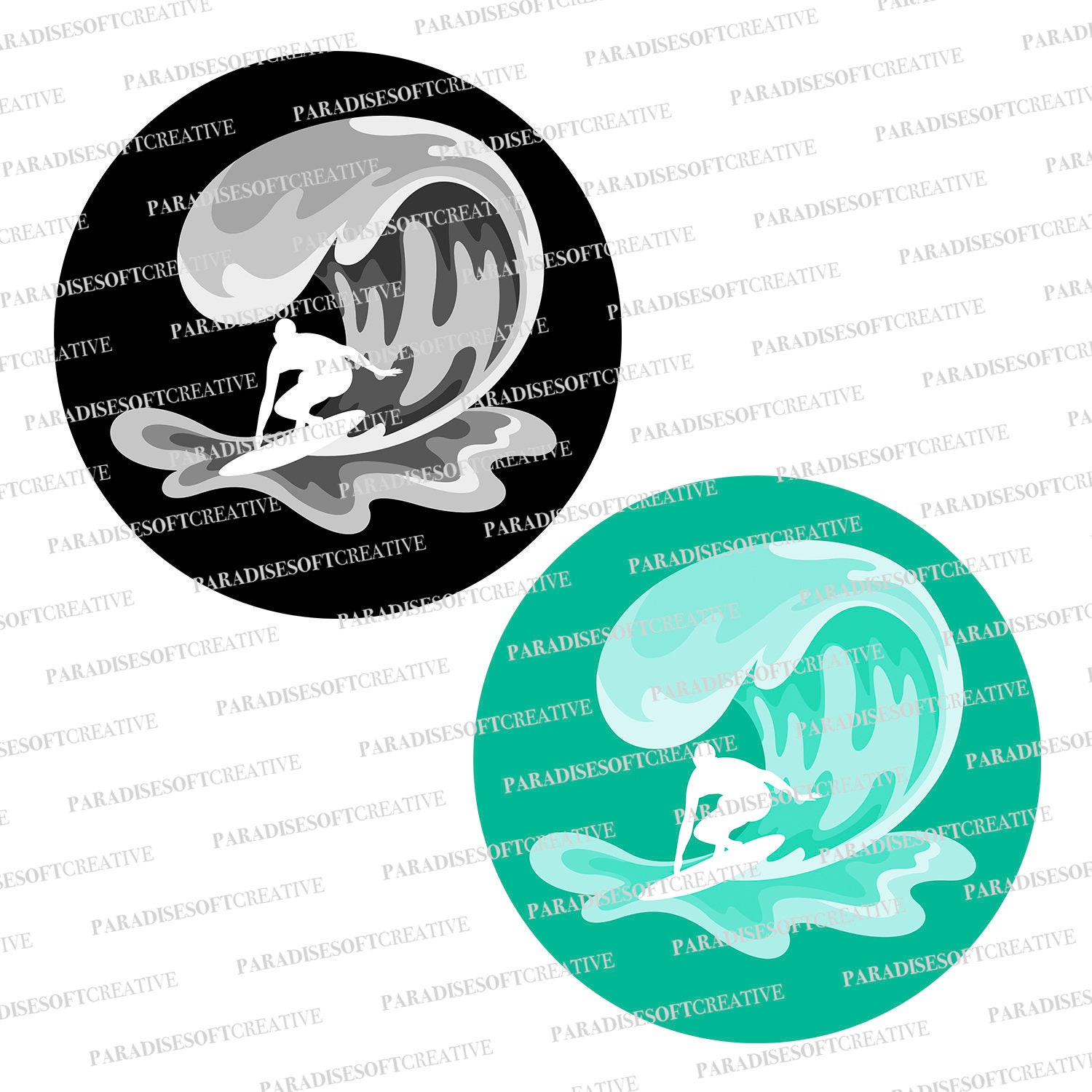 Surf SVG Surfista SVG Surf Gran Ola SVG Olas svg Gran Ola | Etsy