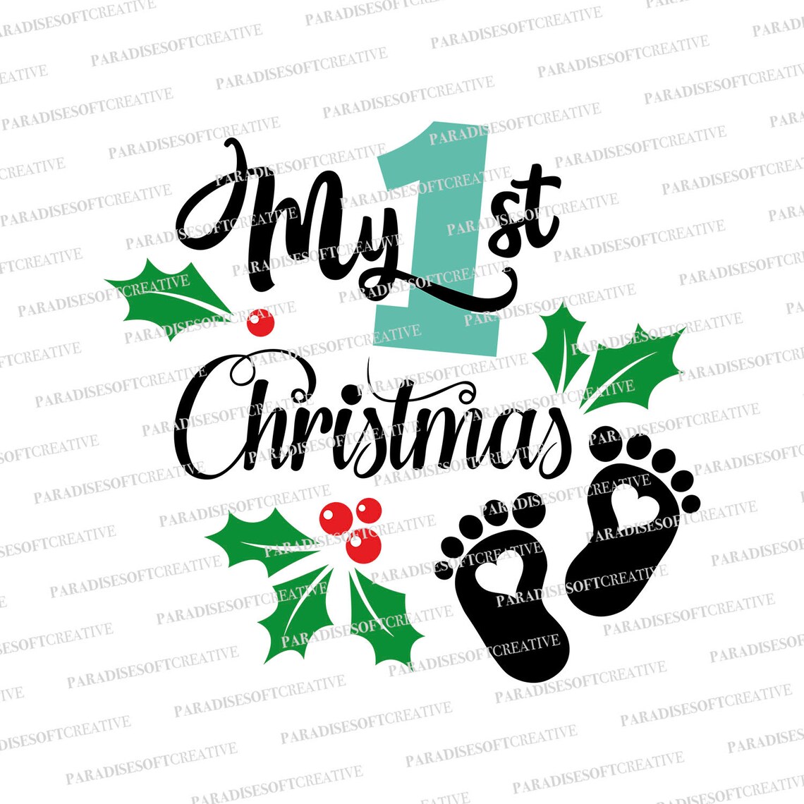 My First Christmas SVG, Christmas Svg, Kids Christmas Svg, Baby ...