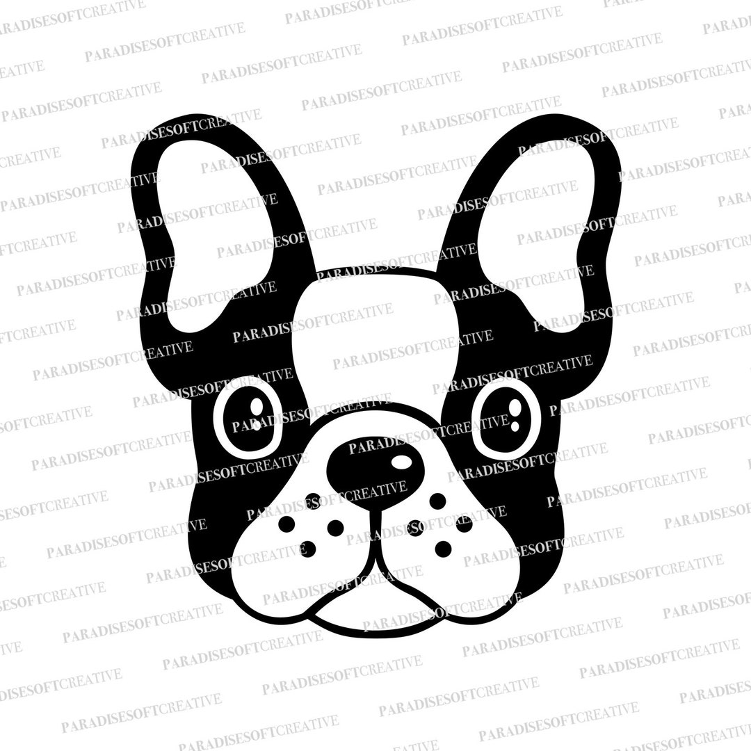 French Bulldog SVG, Frenchie SVG, Cute Dog SVG, Cute French Bulldog Svg ...