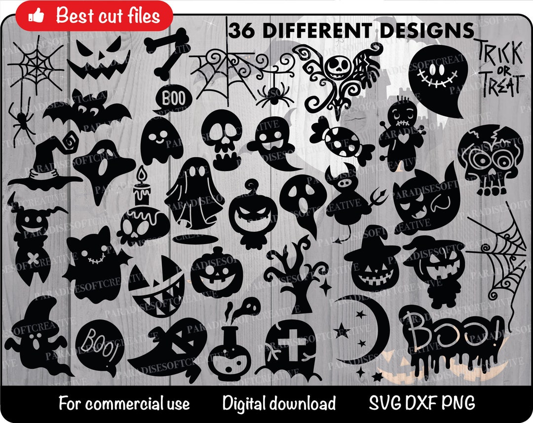 HALLOWEEN SVG Bundle, Halloween Clipart, Halloween Svg Cut Files for ...