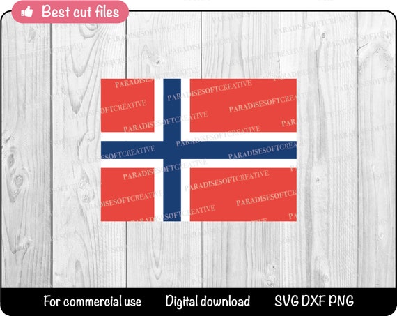 Norway SVG Norway Flag SVG Norwegian Flag SVG Flag of | Etsy
