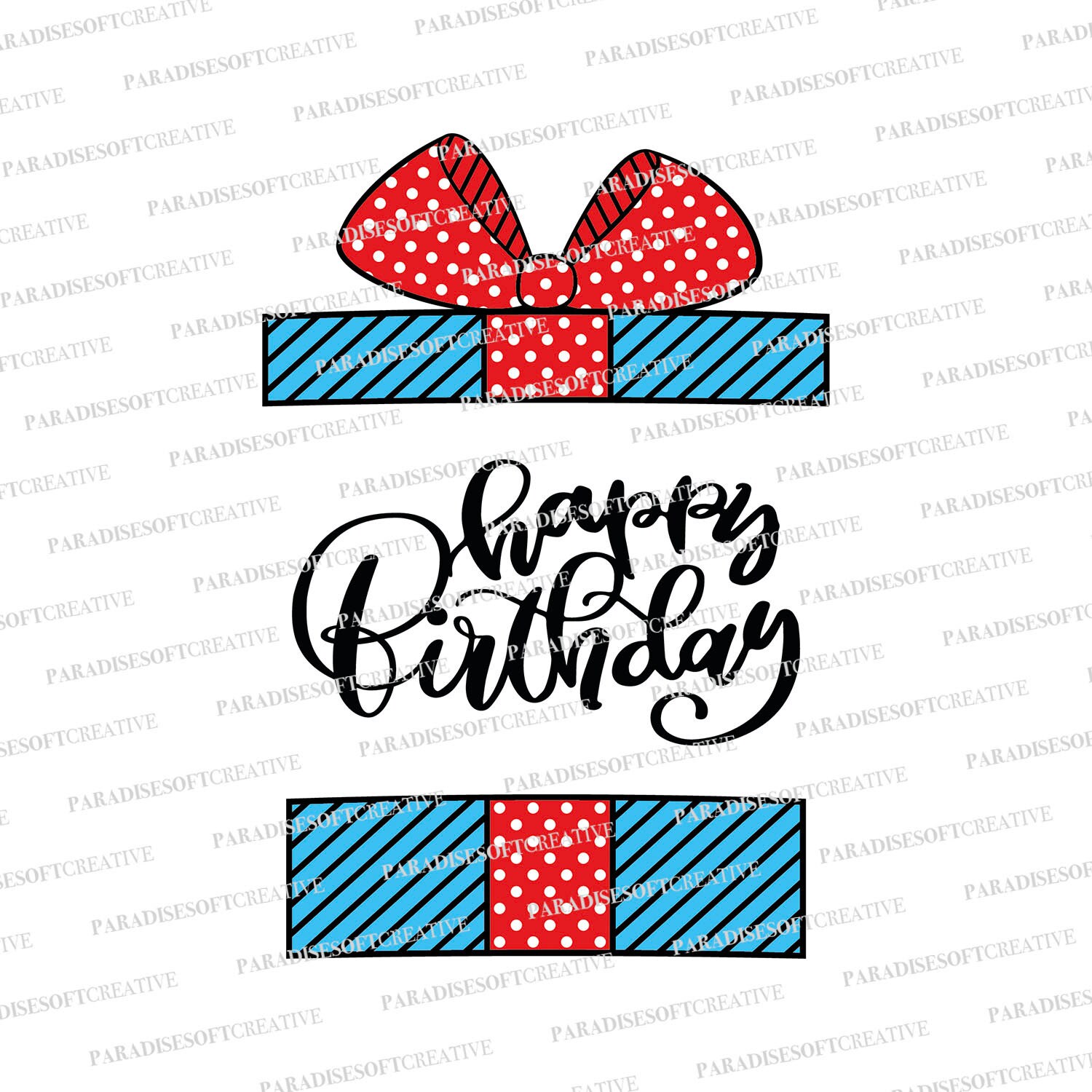 Happy Birthday Gift SVG Happy Birthday SVG Happy Birthday | Etsy