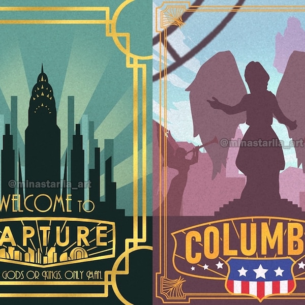 Bioshock Poster - Etsy UK