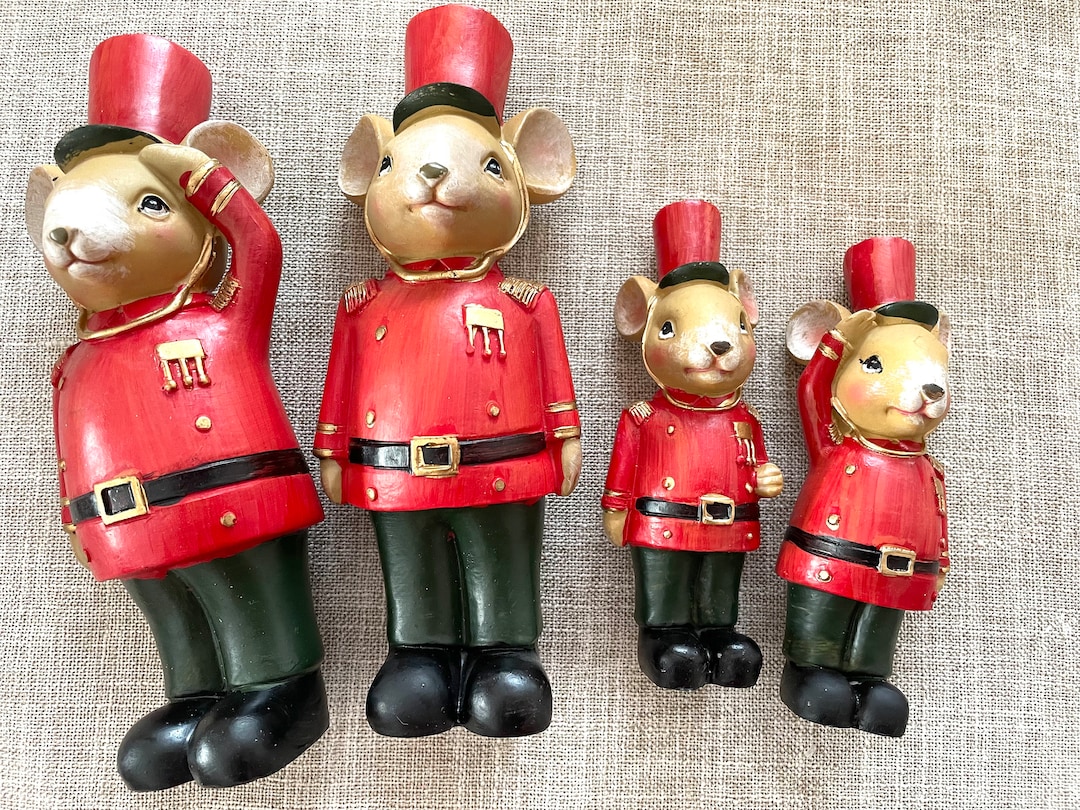 Mouse Soldier Mouse in Uniform Christmas Decoration - Etsy