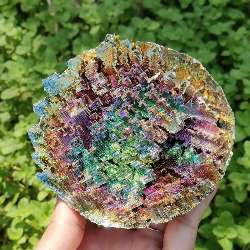 Bismuth Geode - Etsy